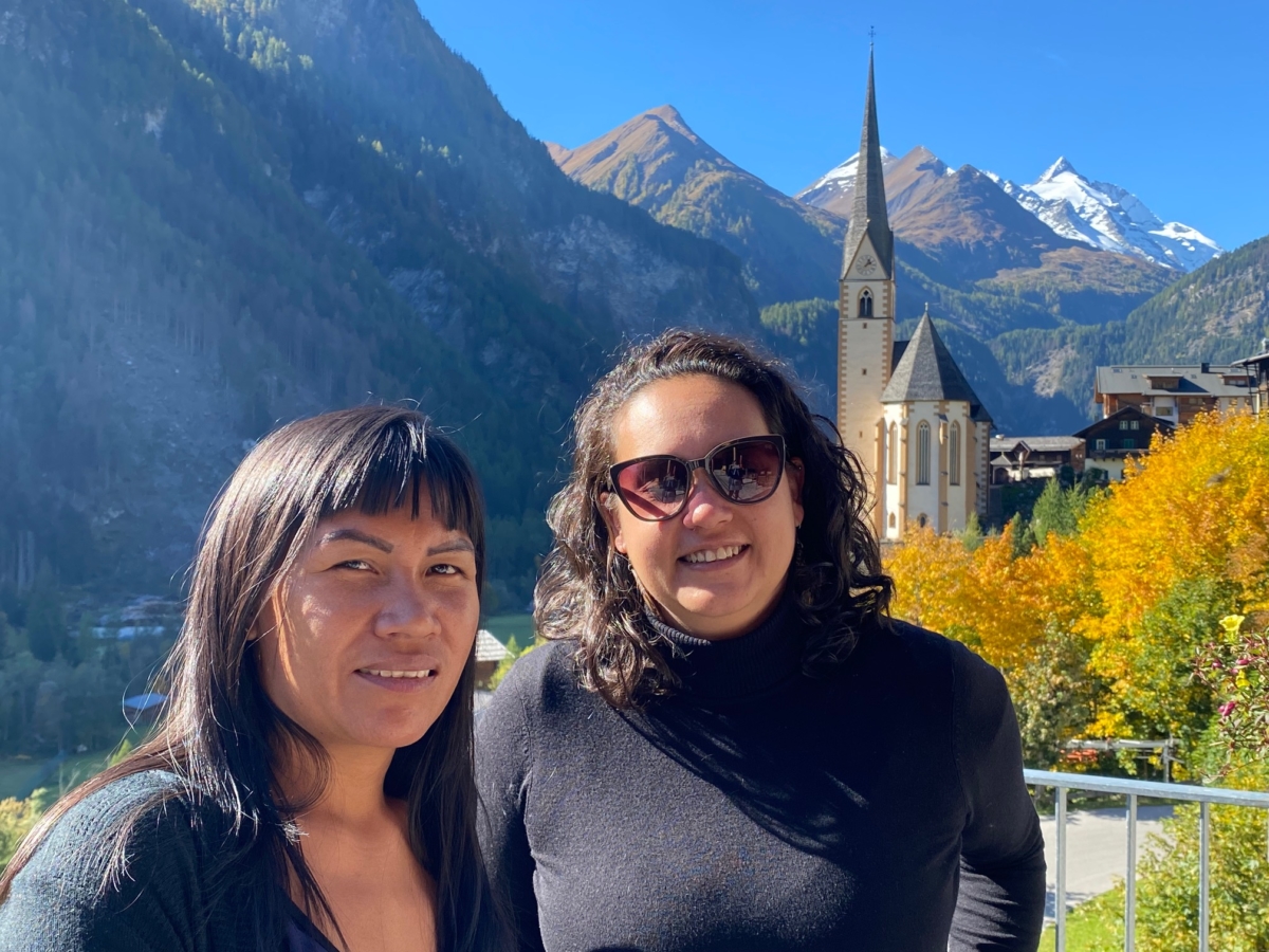 Austausch zum Thema Klimawandel mit Janet Figueredo Alves und Natalia ...