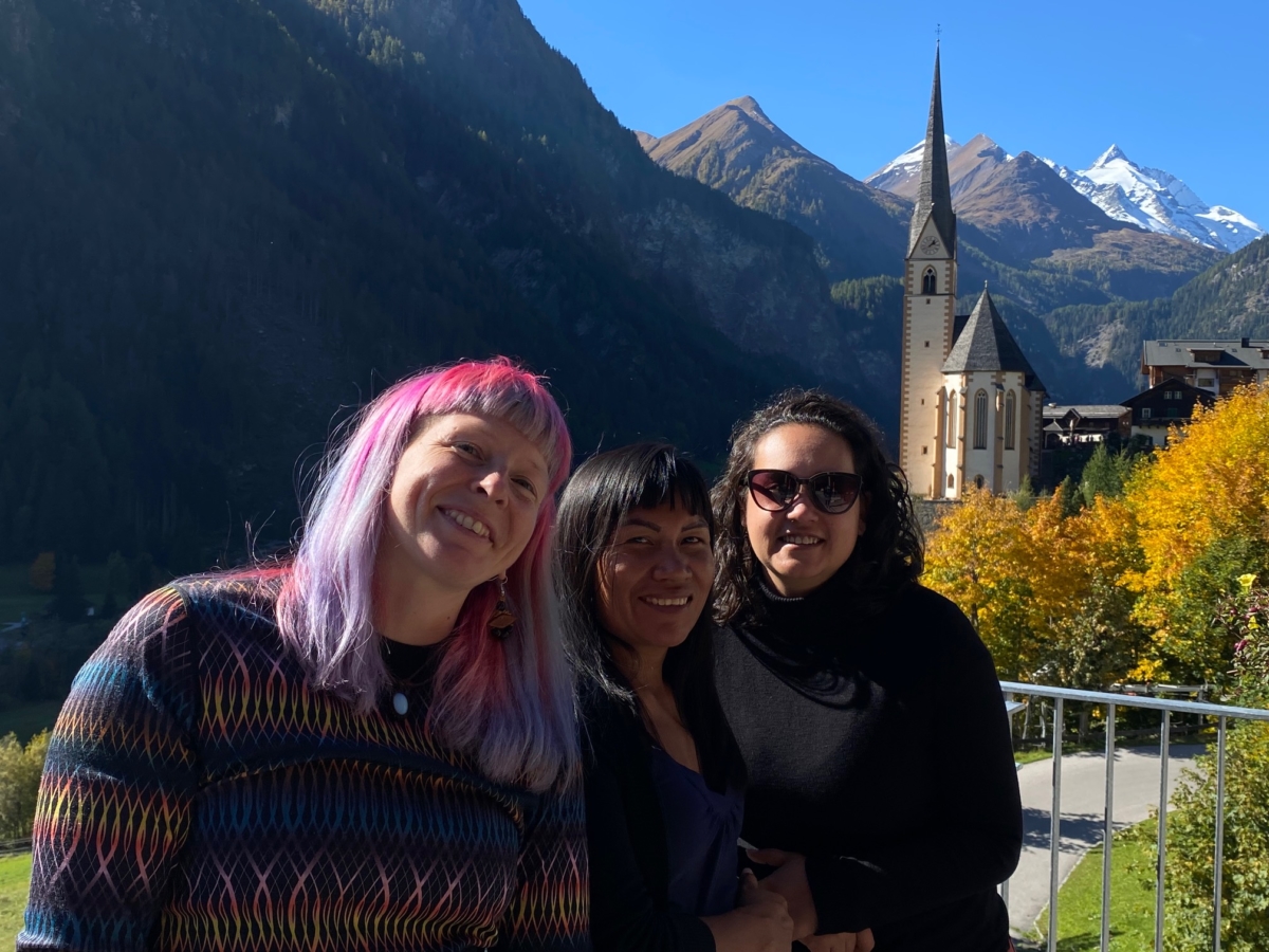 Austausch zum Thema Klimawandel mit Janet Figueredo Alves und Natalia ...